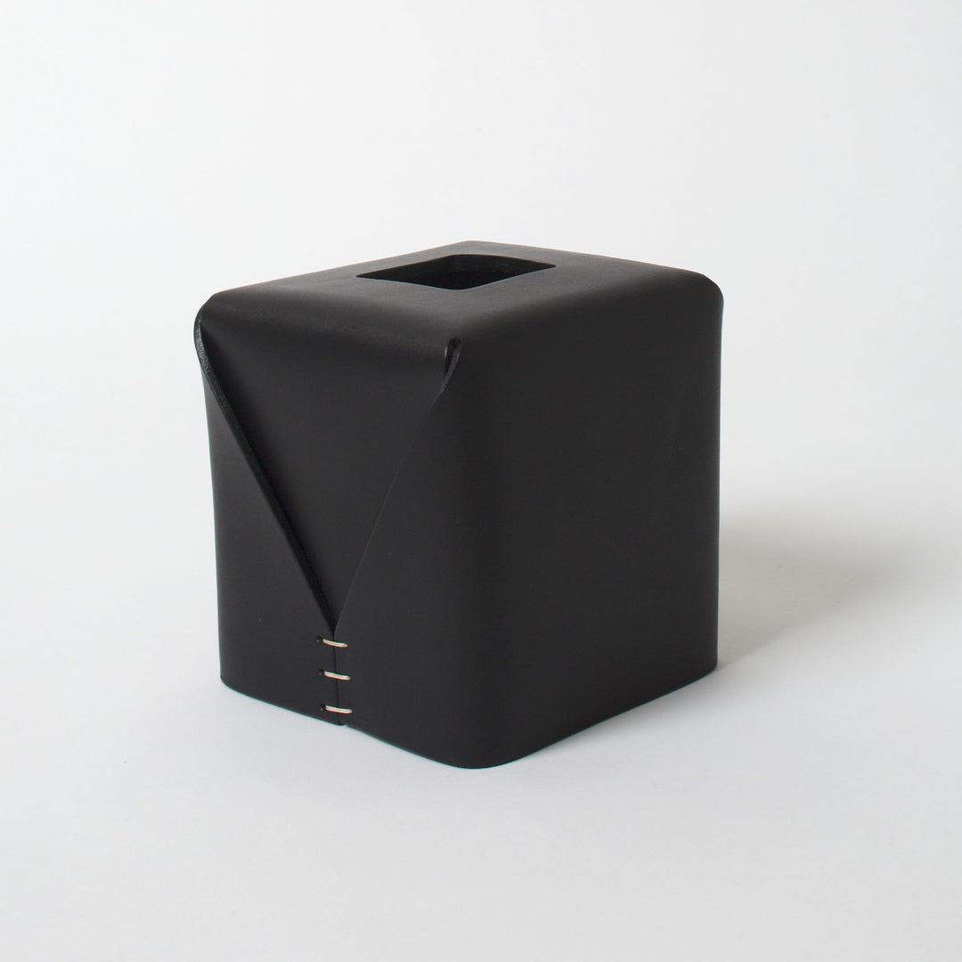 Regular Cubic Black Tissue Box by Oscar Maschera Oscar Maschera | Artemest