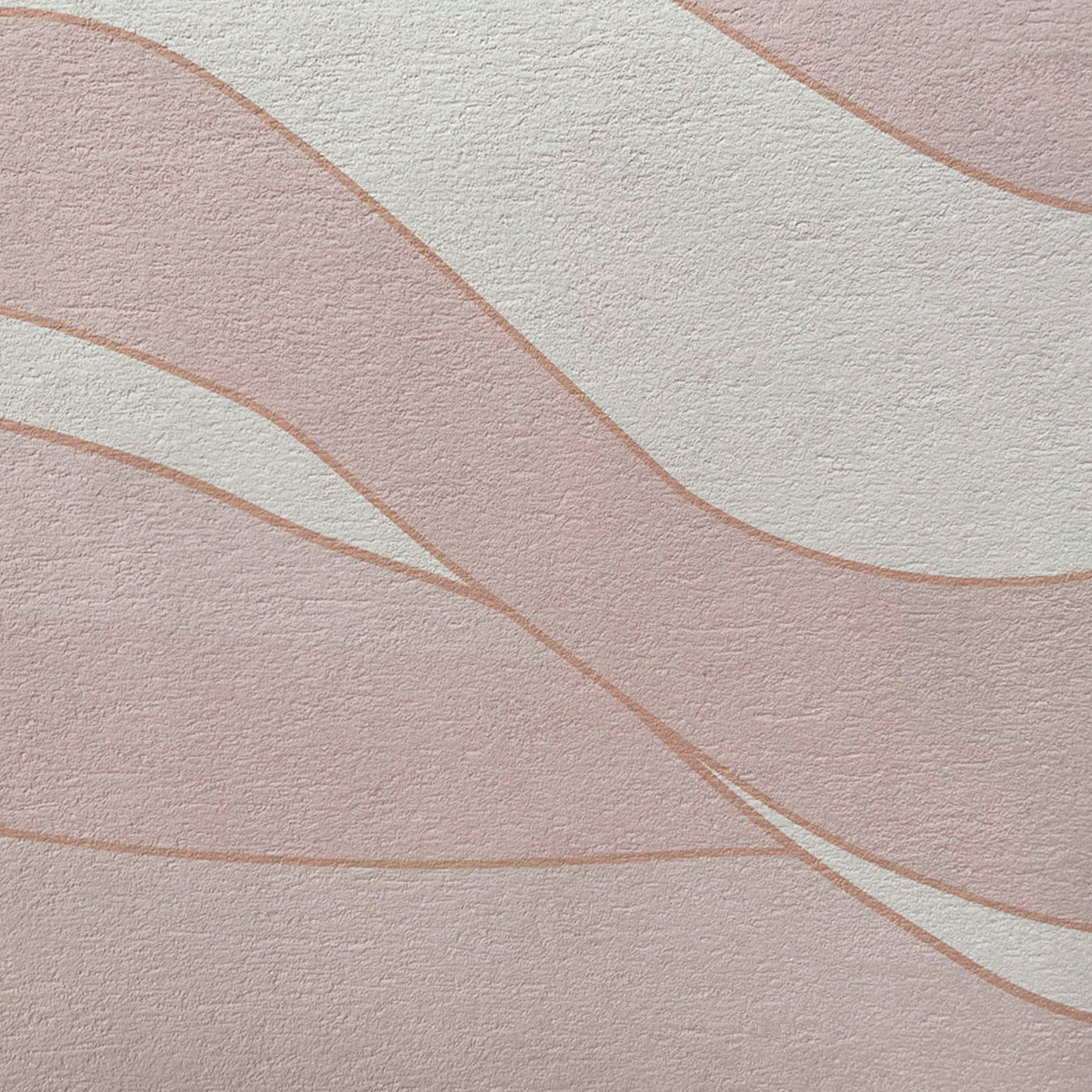 Pink Deep Wave textured wallpaper Affreschi & Affreschi | Artemest