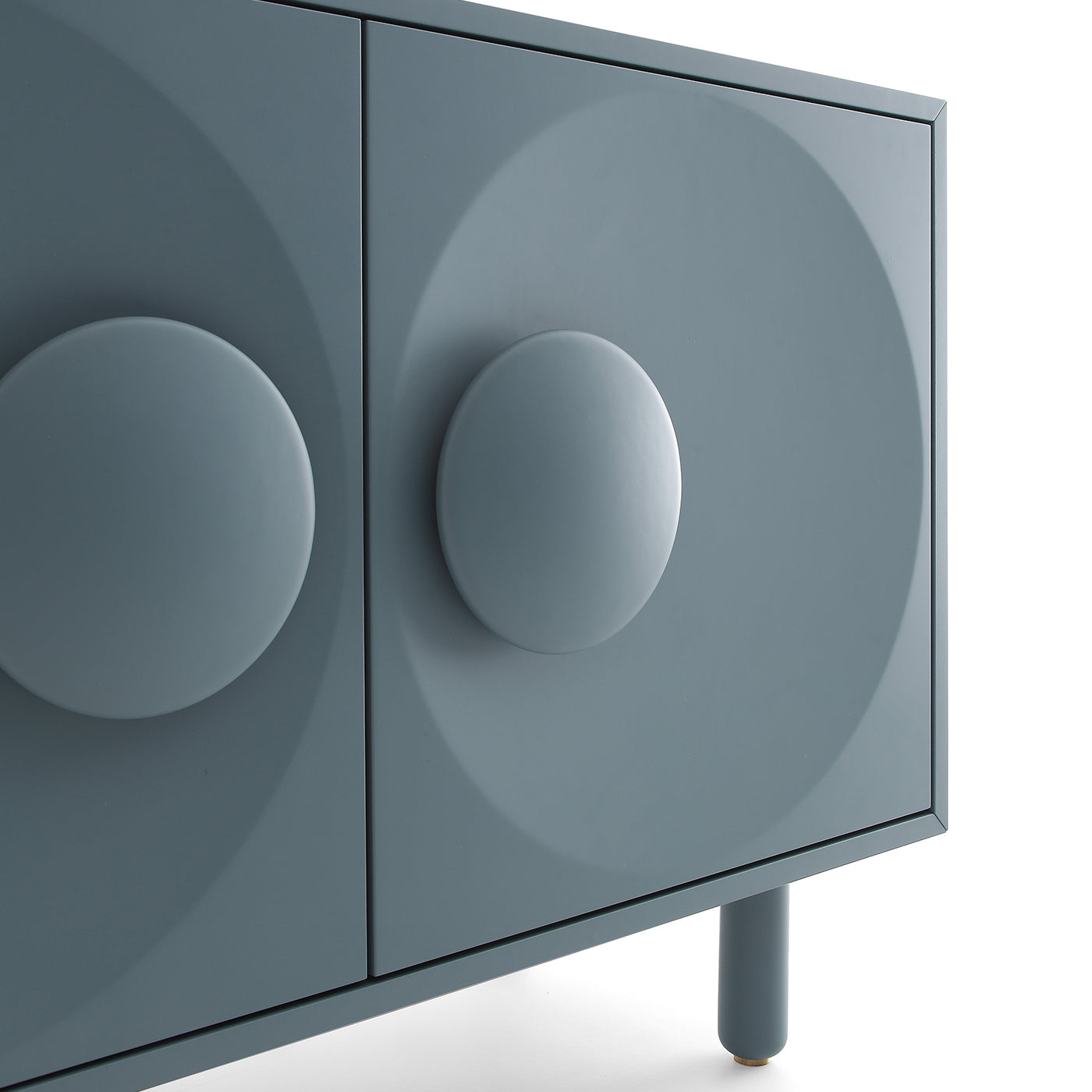 Bardot 2-Door Denim-Blue Sideboard Morica Design | Artemest