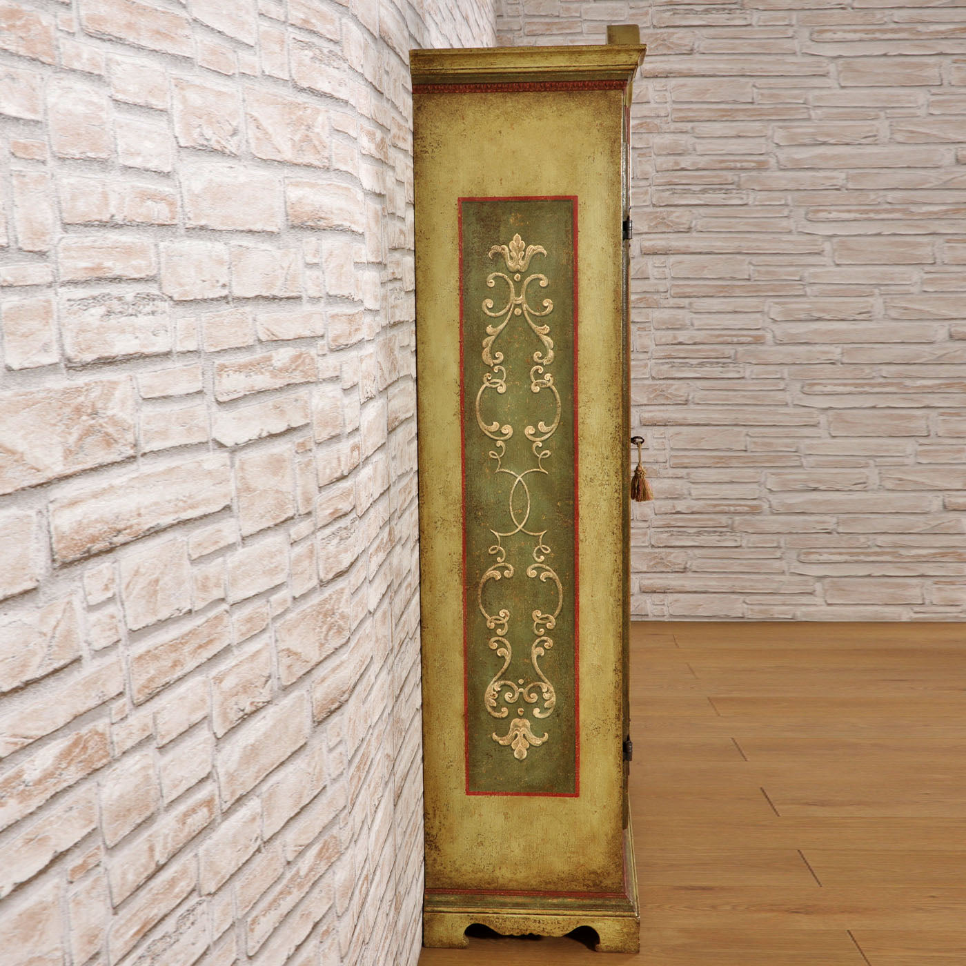 17th-Century-Style Tyrolean Landscape Wardrobe Vangelista 1960 | Artemest