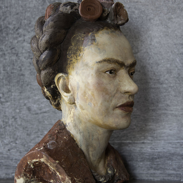 Viva La Frida Polychrome Sculpture Francioni Mastromarino | Artemest