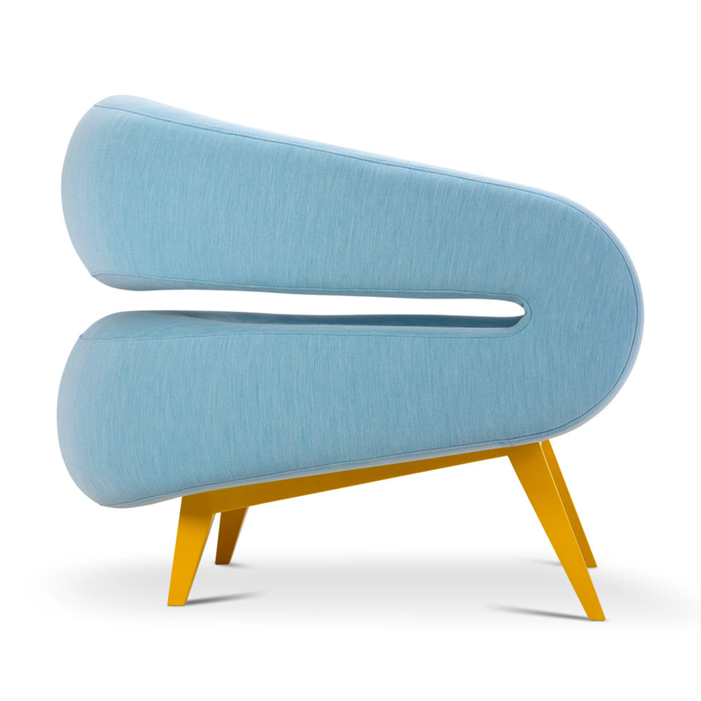 Roche Armchair in Pale Blue By Daria Zinovatnaya Adrenalina | Artemest