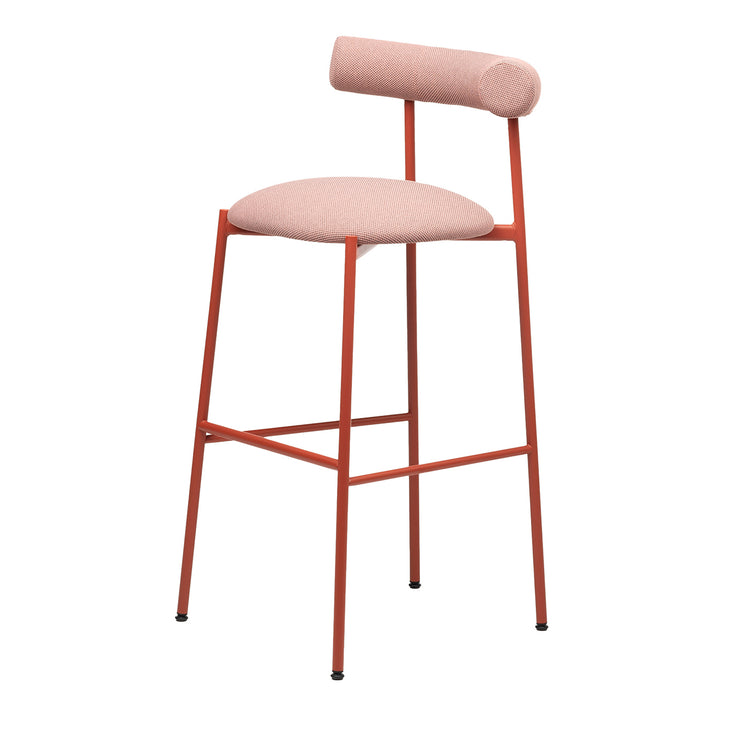 Pampa SG-80 Light-Pink & Brick-Red Stool by Studio Pastina Chairs ...