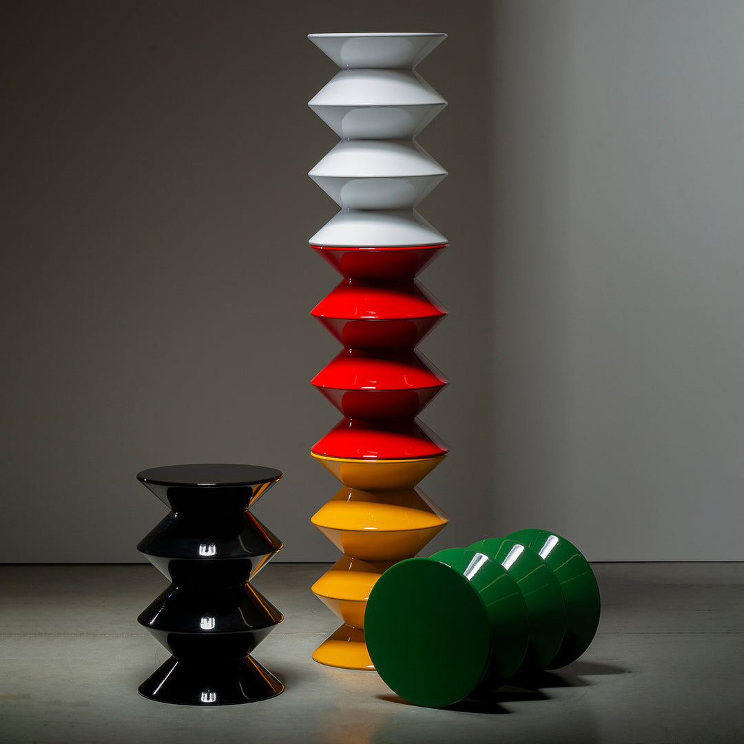 Vitis Red Stool Omnibus Design | Artemest