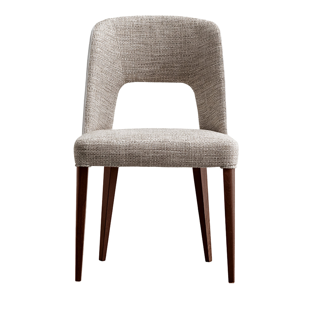 Crystal Chair in Wood and Upholstery FB Collection Franco Bianchini ...