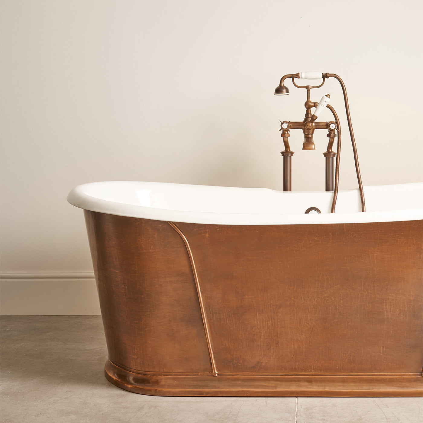 Camelot Rame Antico Bathtub Devon&Devon | Artemest