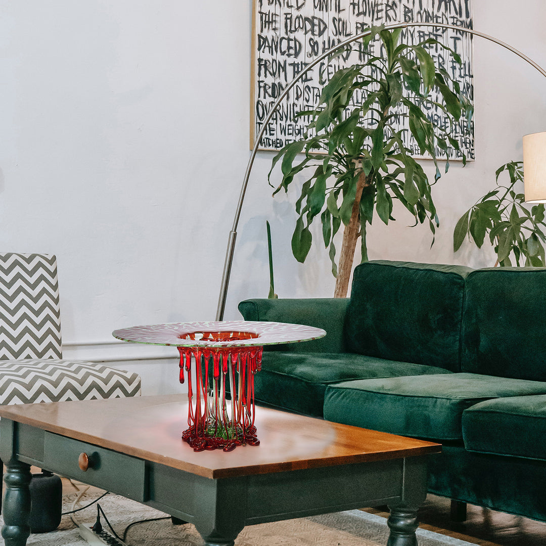 Corallo Rosso Verde Sculptural Centerpiece Daniela Forti | Artemest