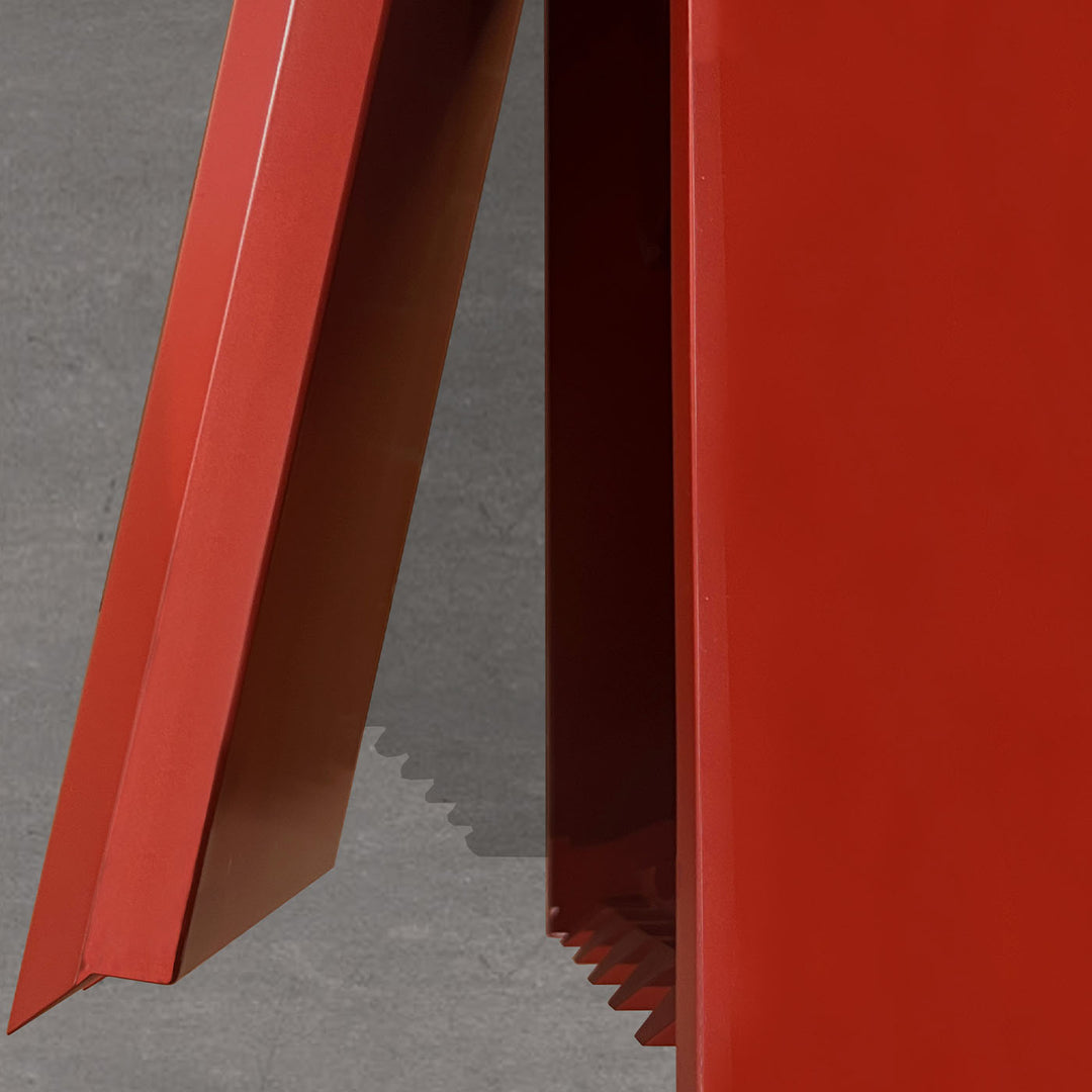 B-Side Fire Red 4-Door MDF Sideboard DLA Design Lab | Artemest