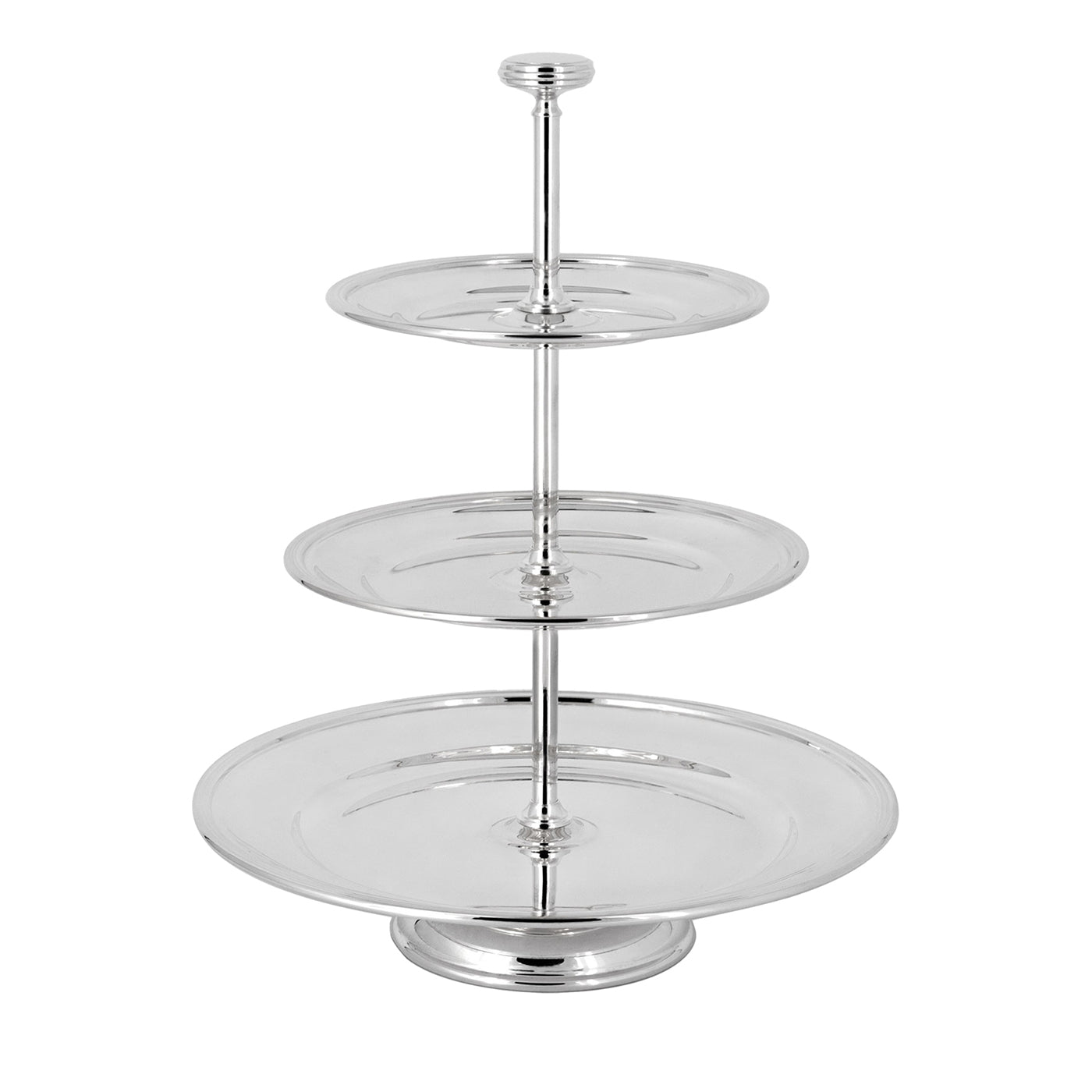 3-Tier Silver Stand Greggio | Artemest
