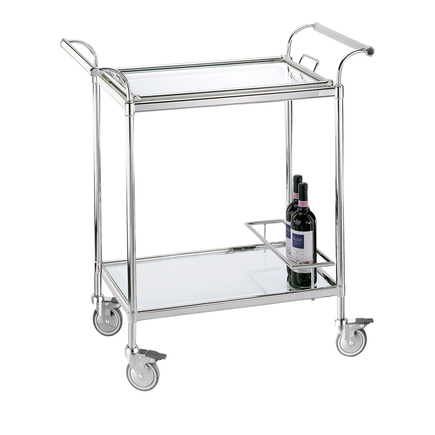 Rectangular Trolley with Removable Tray Greggio | Artemest