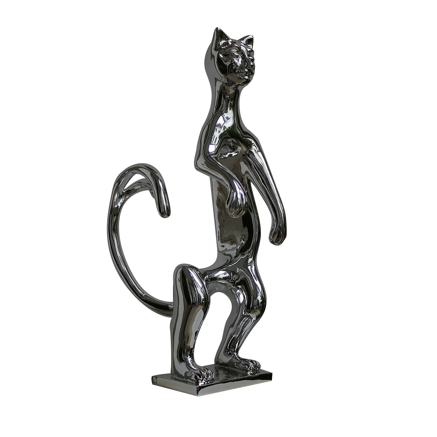 Silver PoPCat Sculpture ENIGMA Atelier | Artemest