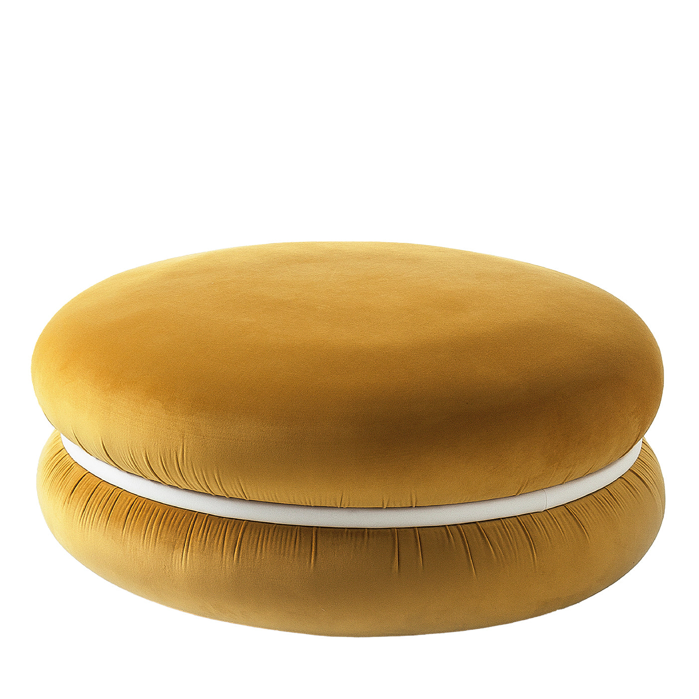 Macaron Mustard Pouf Innova | Artemest