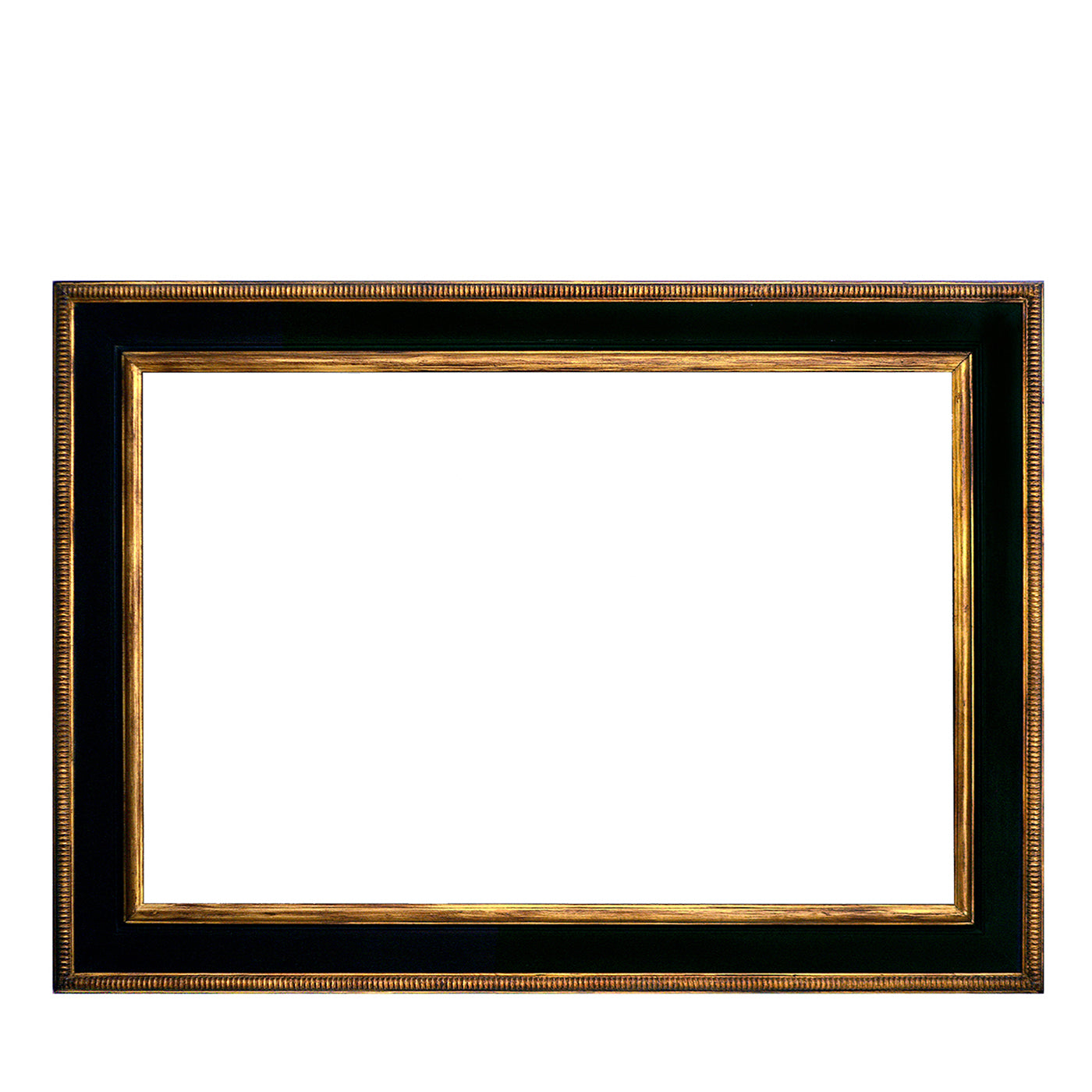 Cassetta Gold Leaf Gilded Ebony Lacquered Wooden Frame Caiafa | Artemest