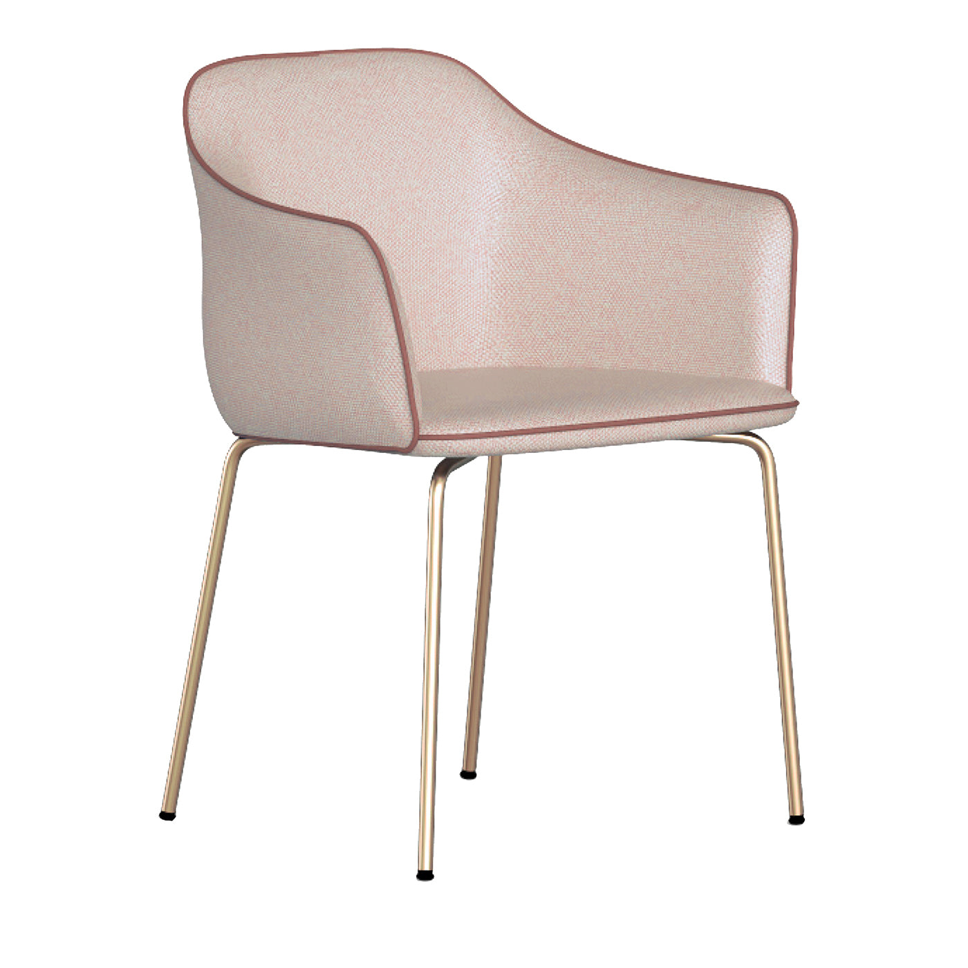 Cloe Powder Pink Dining Chair My Home | Artemest
