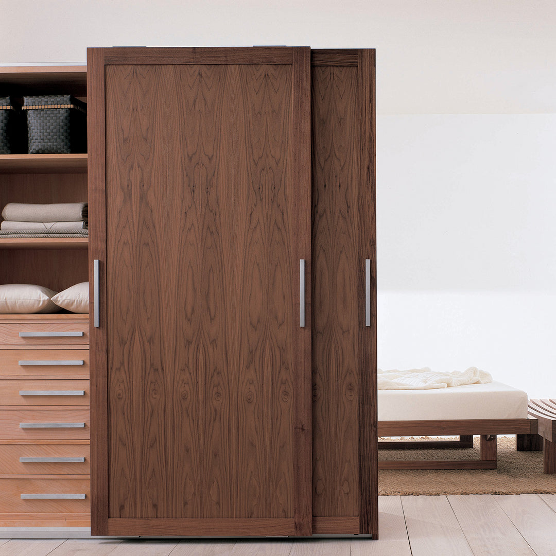 Hangar 3-Door Walnut Closet by C.R. & S.Riva 1920 Riva 1920 | Artemest