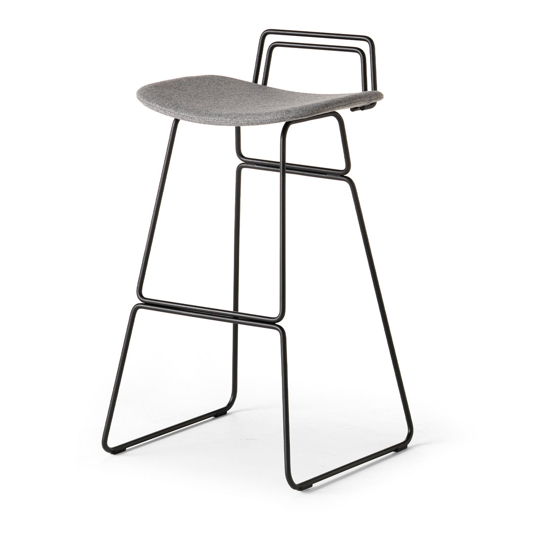 Sketch Bar Stool with Backrest Sitia | Artemest