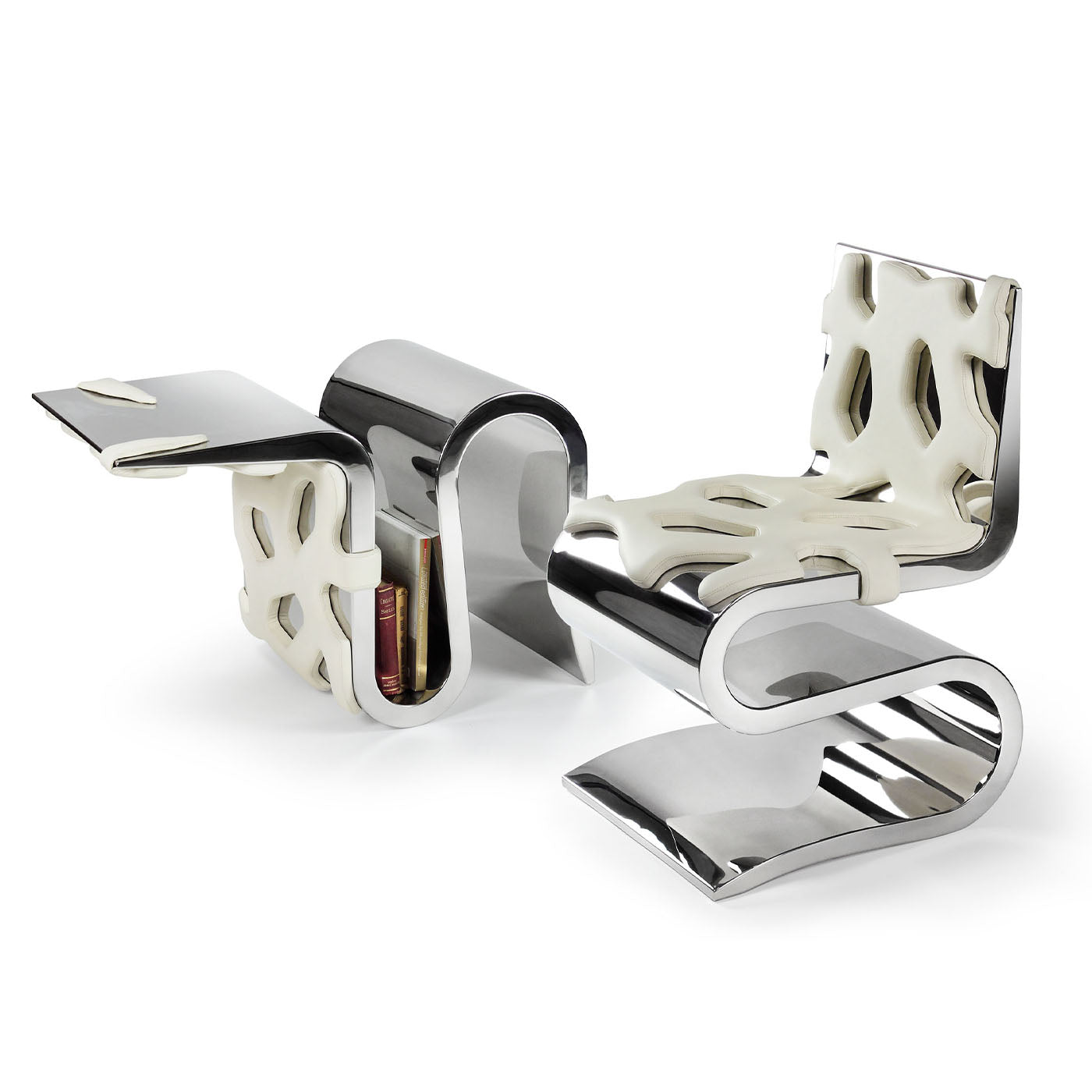 Berserker White Chair Barberini & Gunnell | Artemest