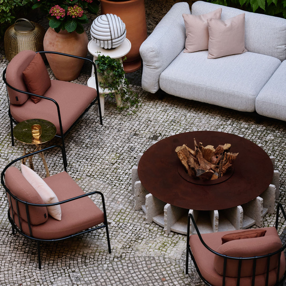 Stone Round Side Table 34 Exteta | Artemest