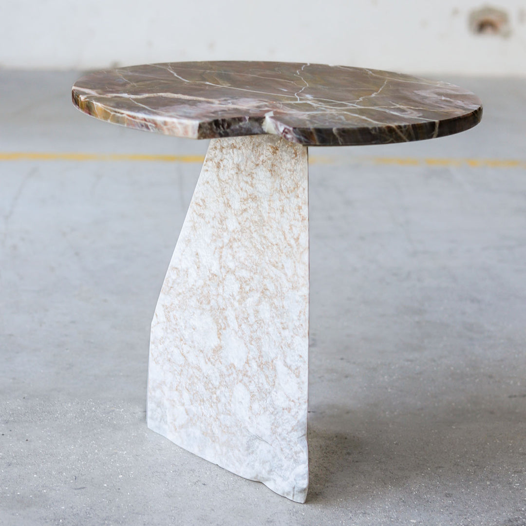 Calcatta Marble Coffee Table Stone Stackers | Artemest