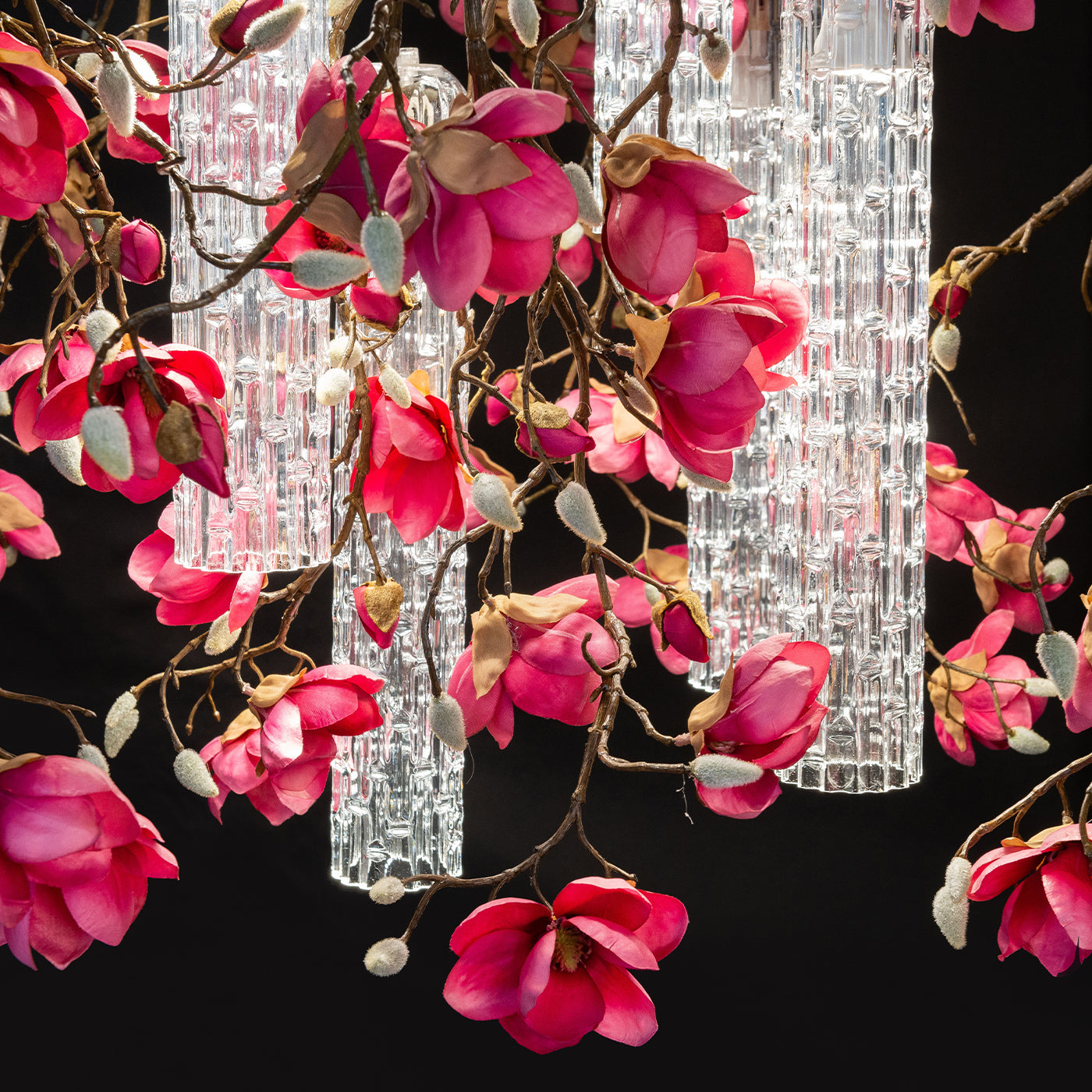 Flower Power Magnolia Square Chandelier VGnewtrend | Artemest