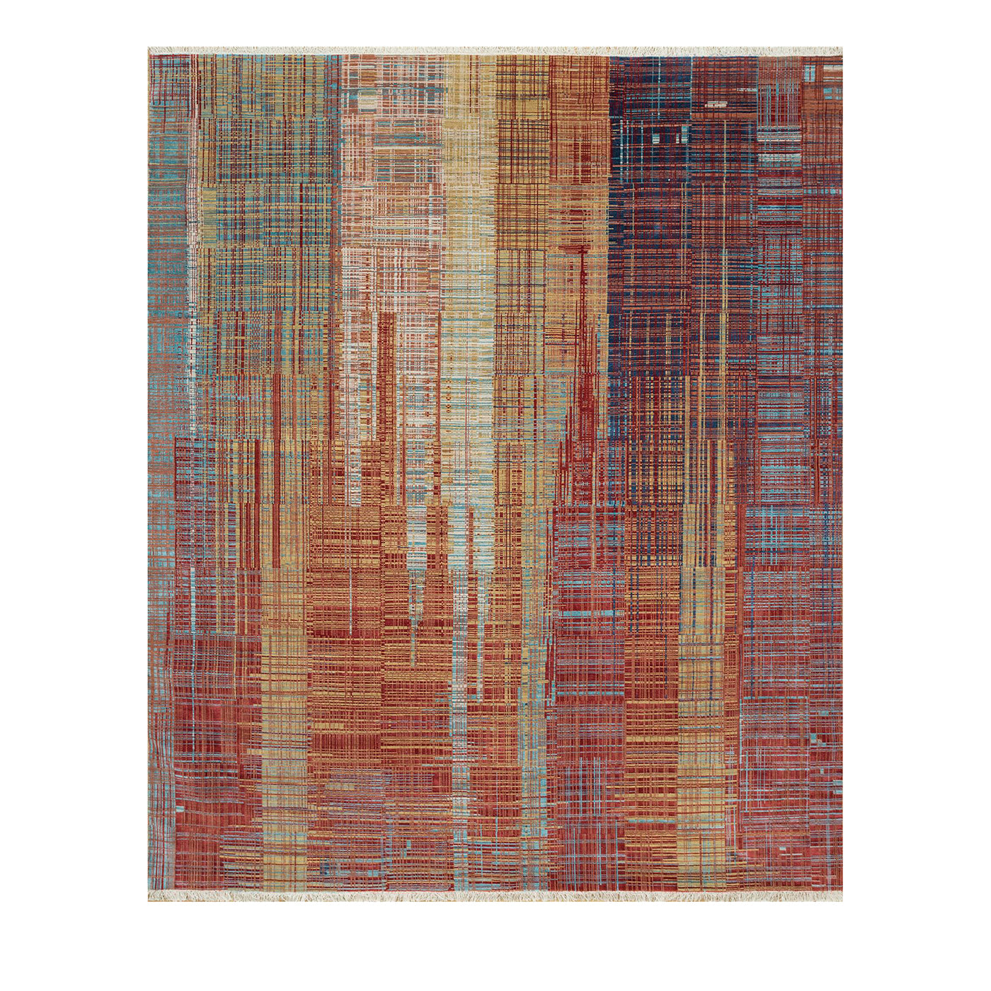 Solstice Pearl Copper Tan & Bright Gold Hand Knotted Rug Jaipur Rugs ...