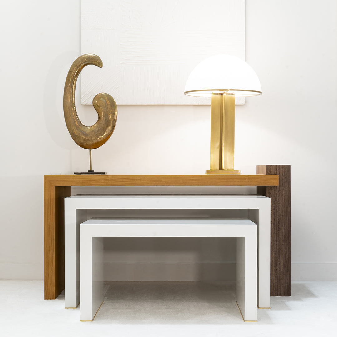 SET OF 3 NESTING STYLE SIDE TABLES CG Capelletti | Artemest