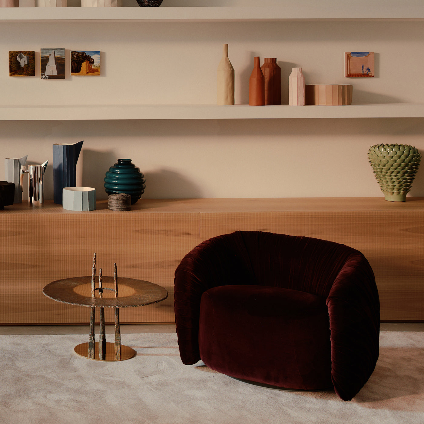 Drapé Armchair Laura Meroni | Artemest