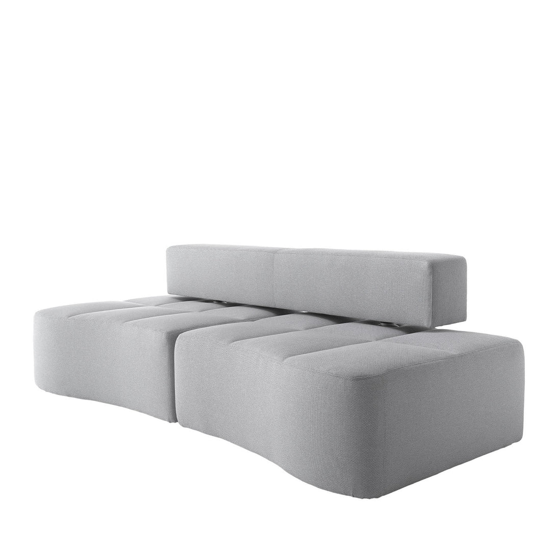 Swap Modular Gray Swivel Sofa Sitia | Artemest