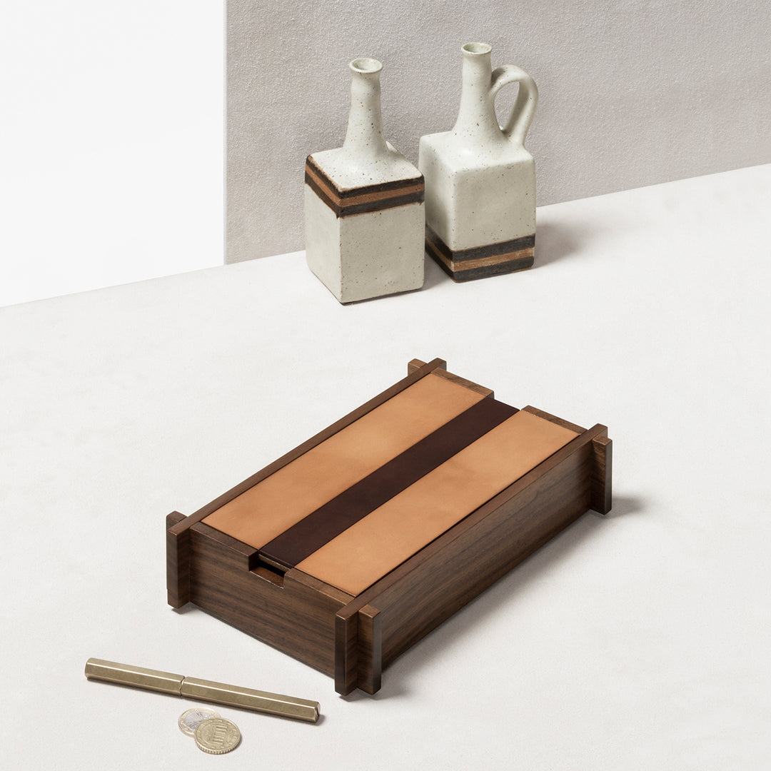 Structura Wooden Rectangular Box Giobagnara | Artemest