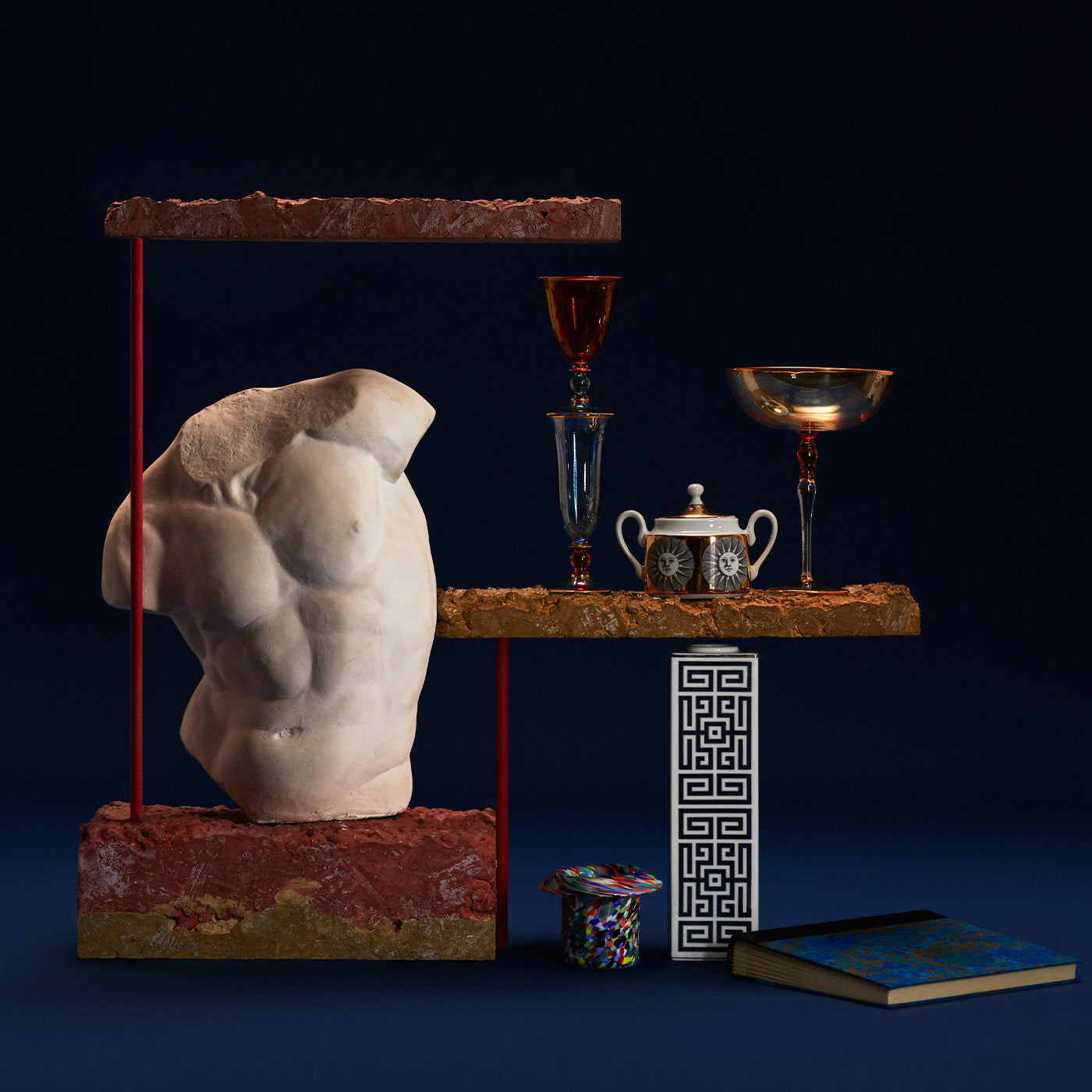 Small Gaddi Torso Sculpture Galleria Romanelli | Artemest