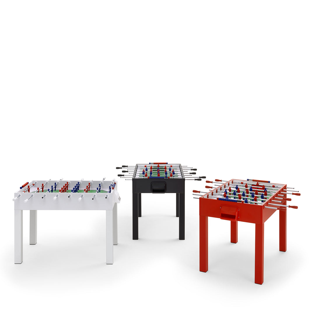 Fido White Foosball Table by Basaglia + Rota Nodari Fas Pendezza | Artemest