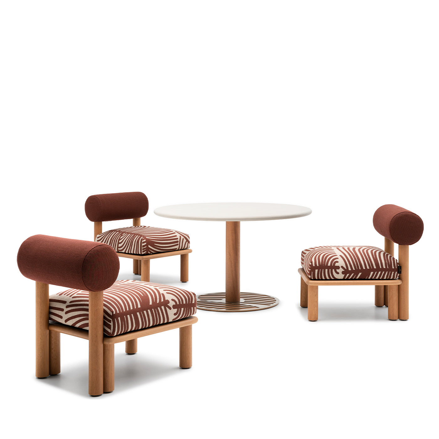 Ghaf Off-white Tea Table by Lorenza Bozzoli Jwana Hamdan | Artemest