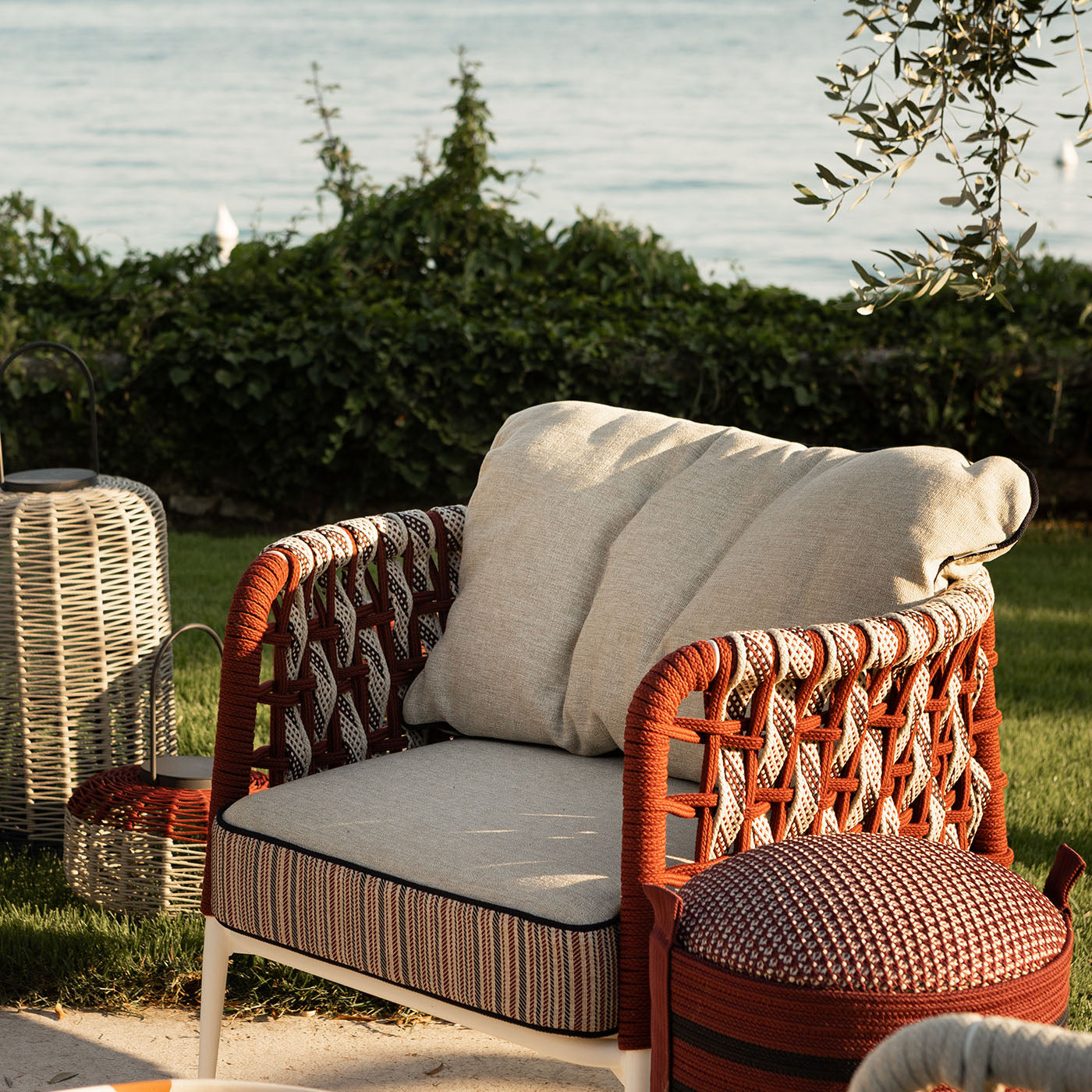 Eva Vertical Ropes Outdoor Armchair by Antonio Marras Nodo Italia ...