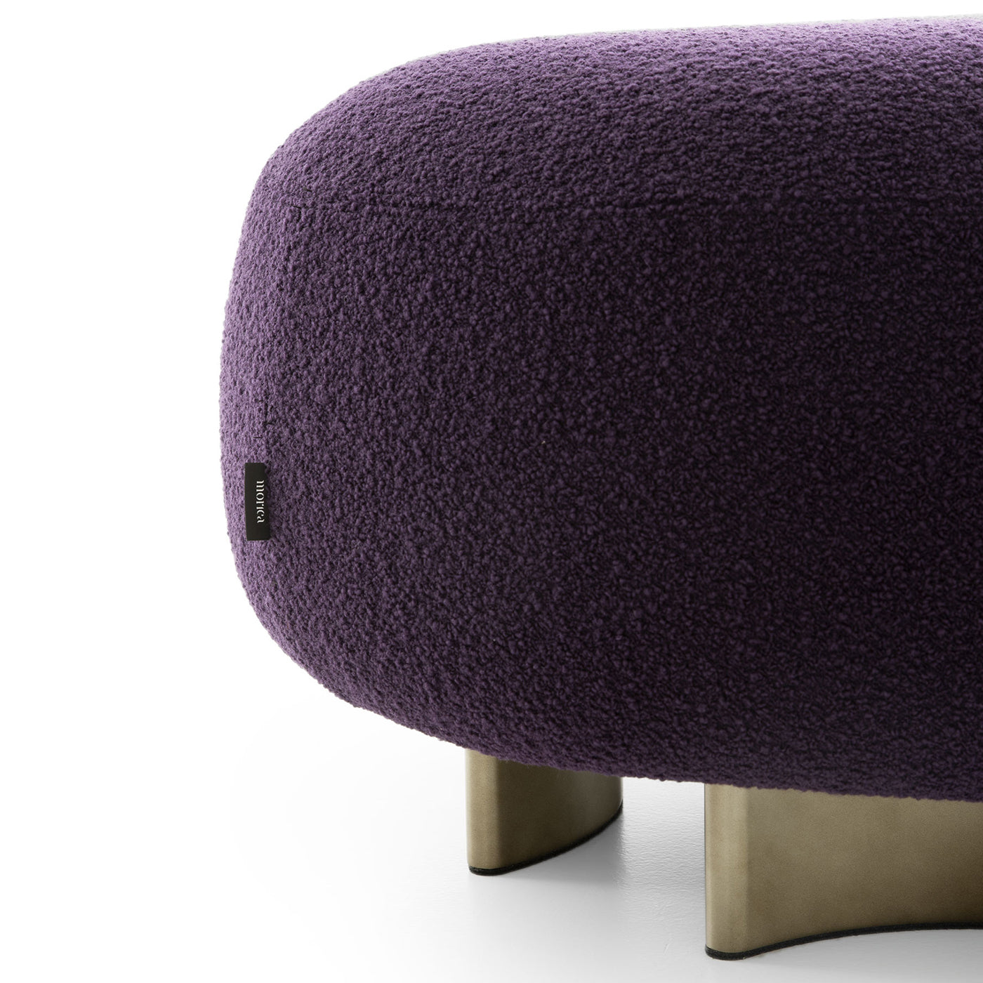 Punto e Virgola Purple Pouf Morica Design | Artemest