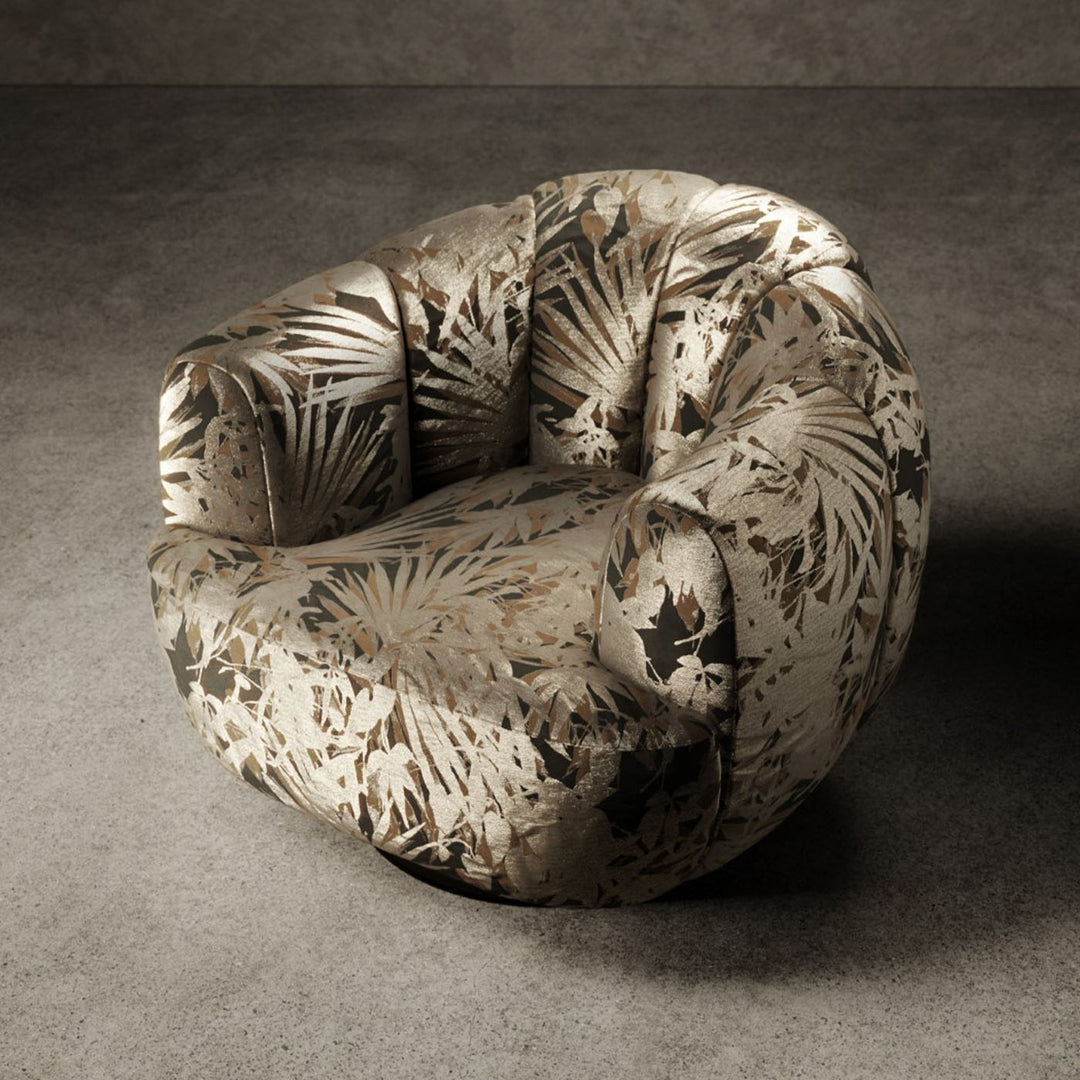 Ornella java fabric Armchair Giopagani | Artemest