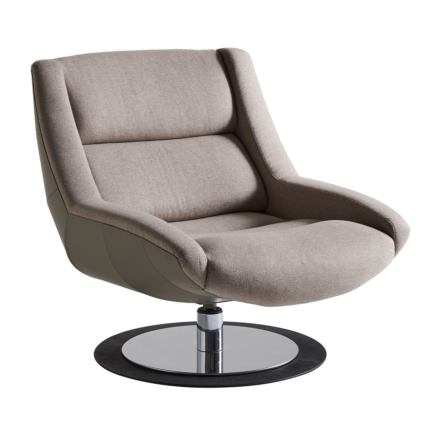 Skipper Swivel Gray Armchair Casa Covre | Artemest