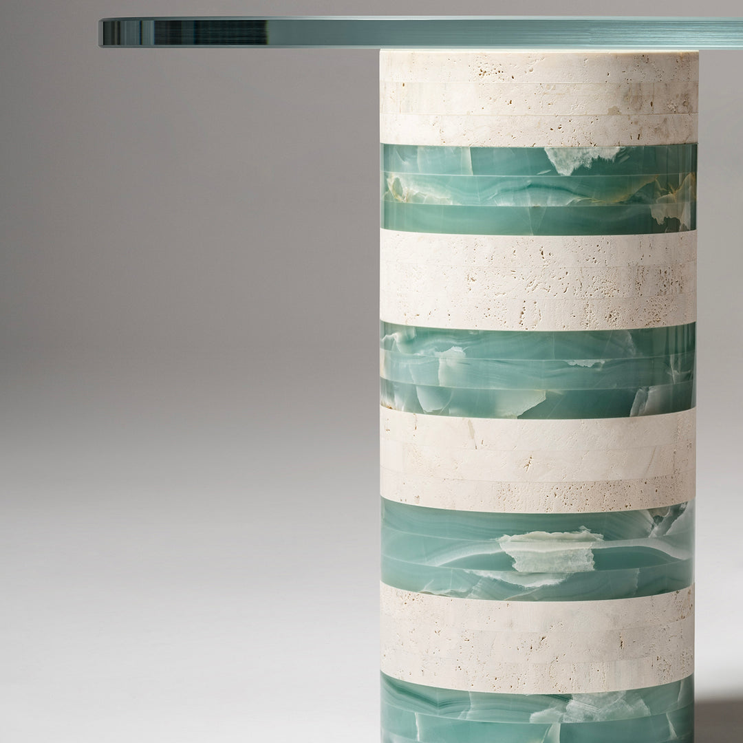 Architexture Turquoise Side Table by Patricia Urquiola Budri | Artemest