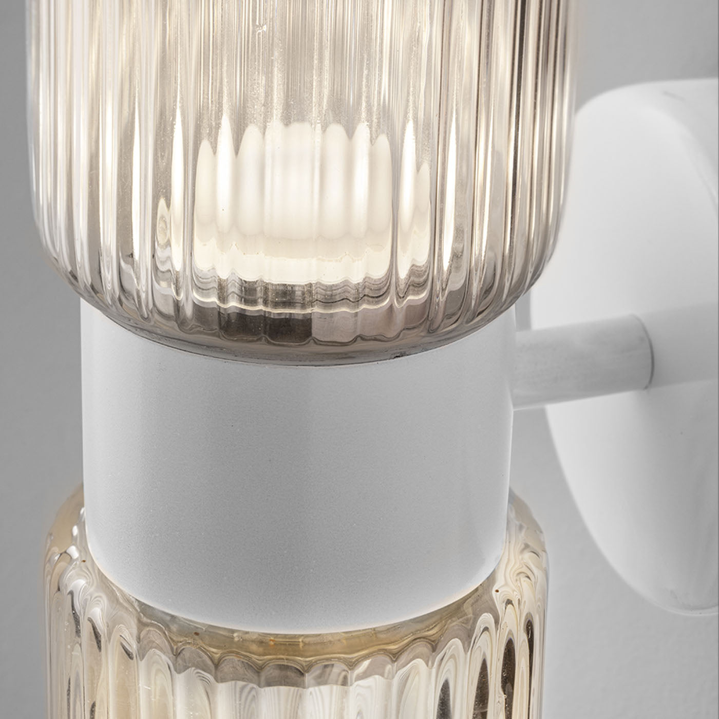 Korinthos Smoky 2-Light Sconce Sylcom | Artemest