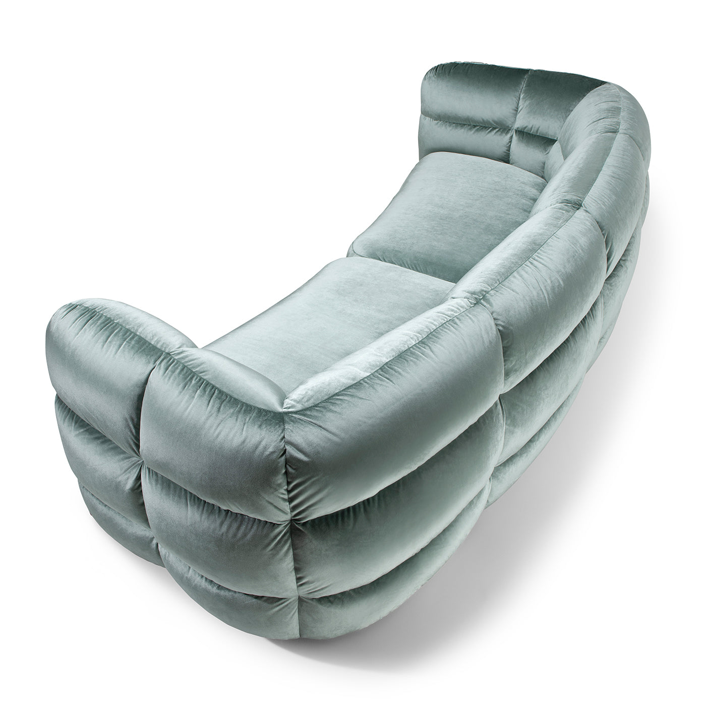 Bomber Green Fabric Sofa Visionnaire | Artemest