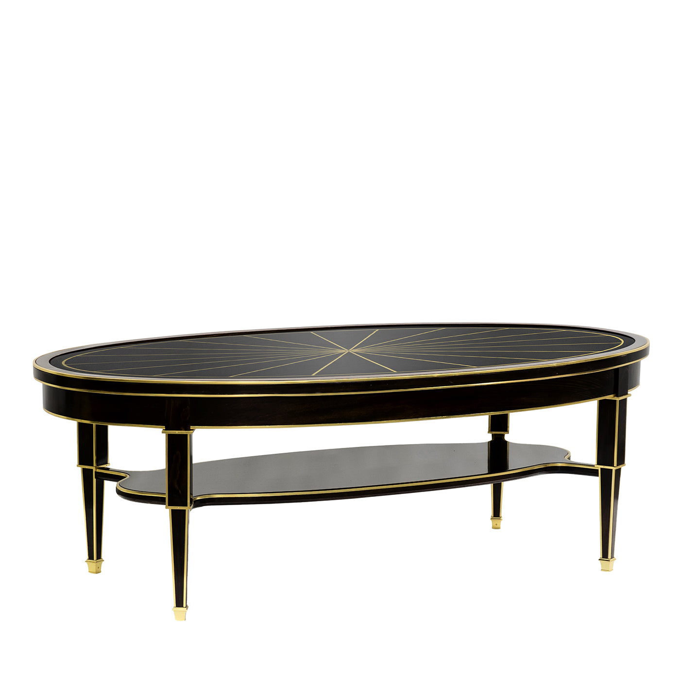 Oval Black Coffee Table CG Capelletti | Artemest