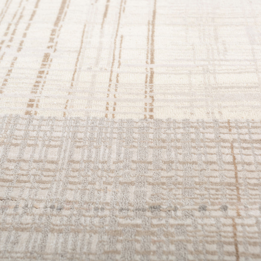 Symmetrical Dream Antique White & White Hand Loom Rug Jaipur Rugs ...