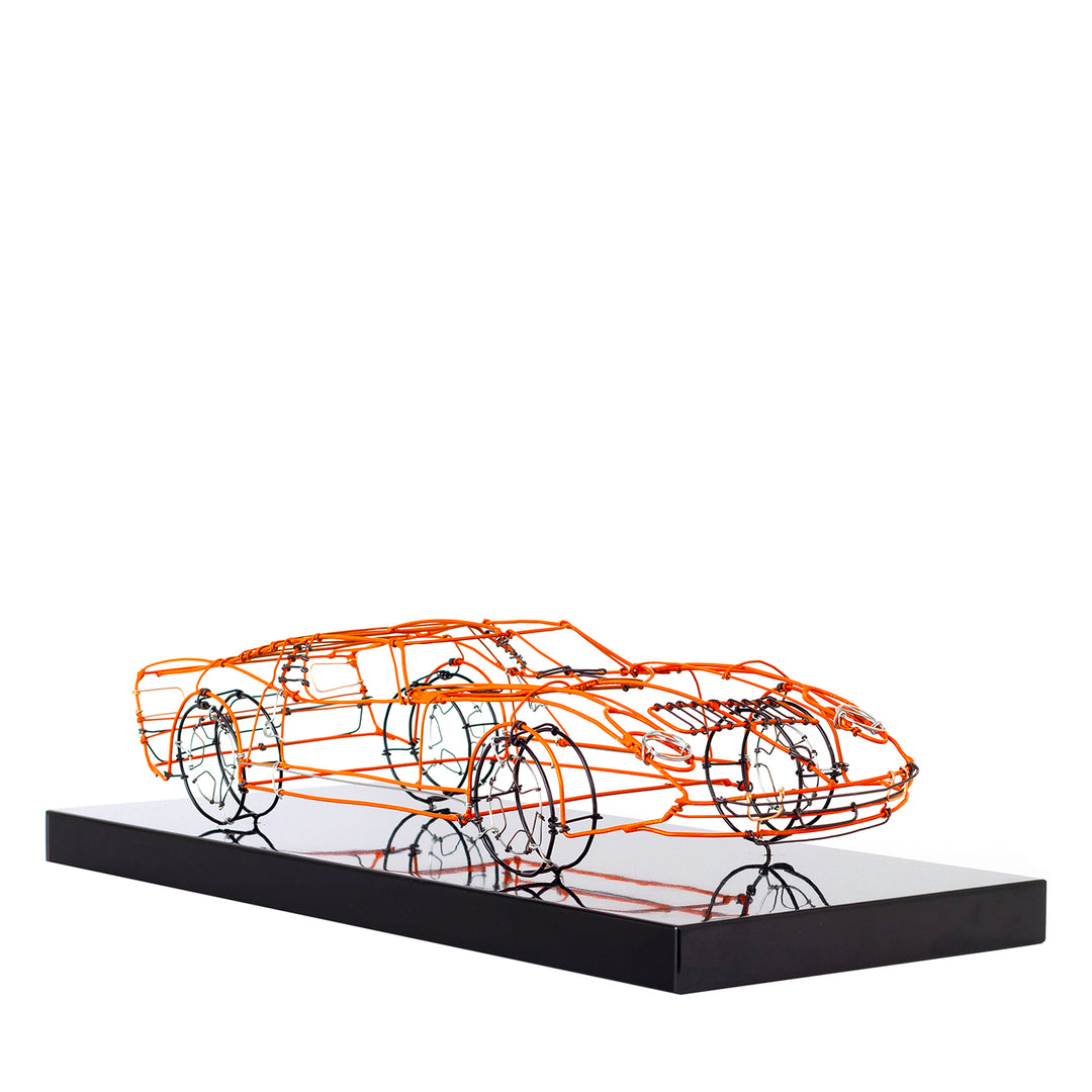 Lamborghini Metal Wire Sculpture Profilo | Artemest