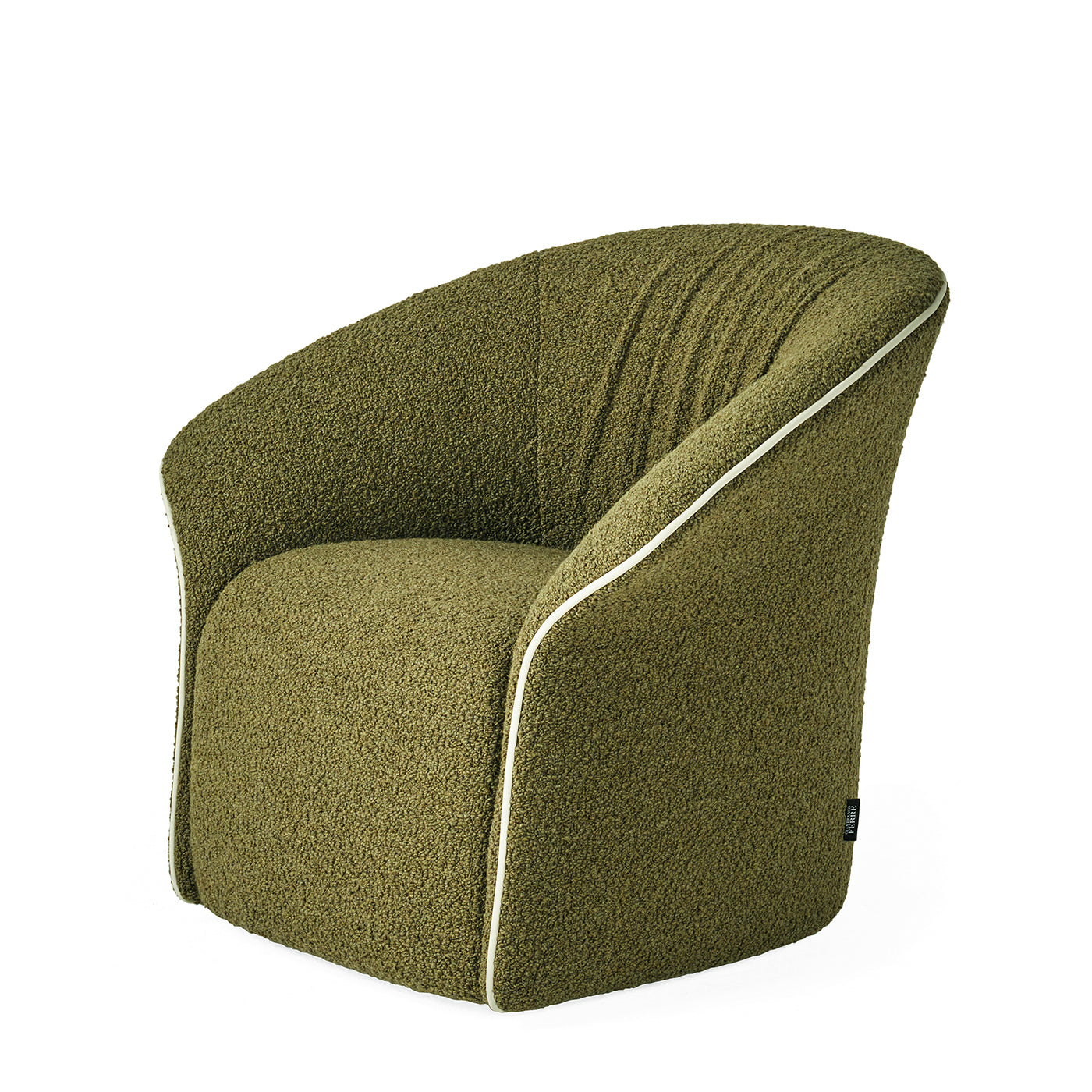 Fulham Green Bouclè Armchair Gianfranco Ferré Home | Artemest