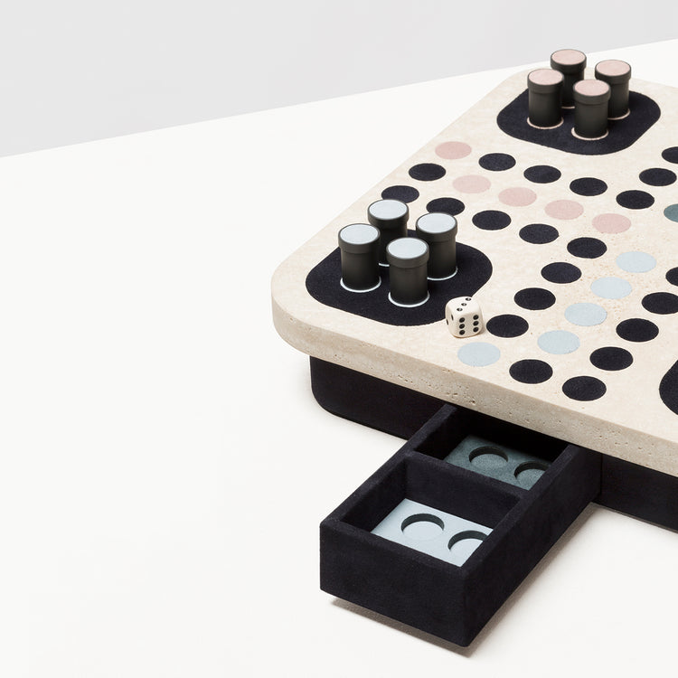 Delos Ludo Game Set Giobagnara | Artemest