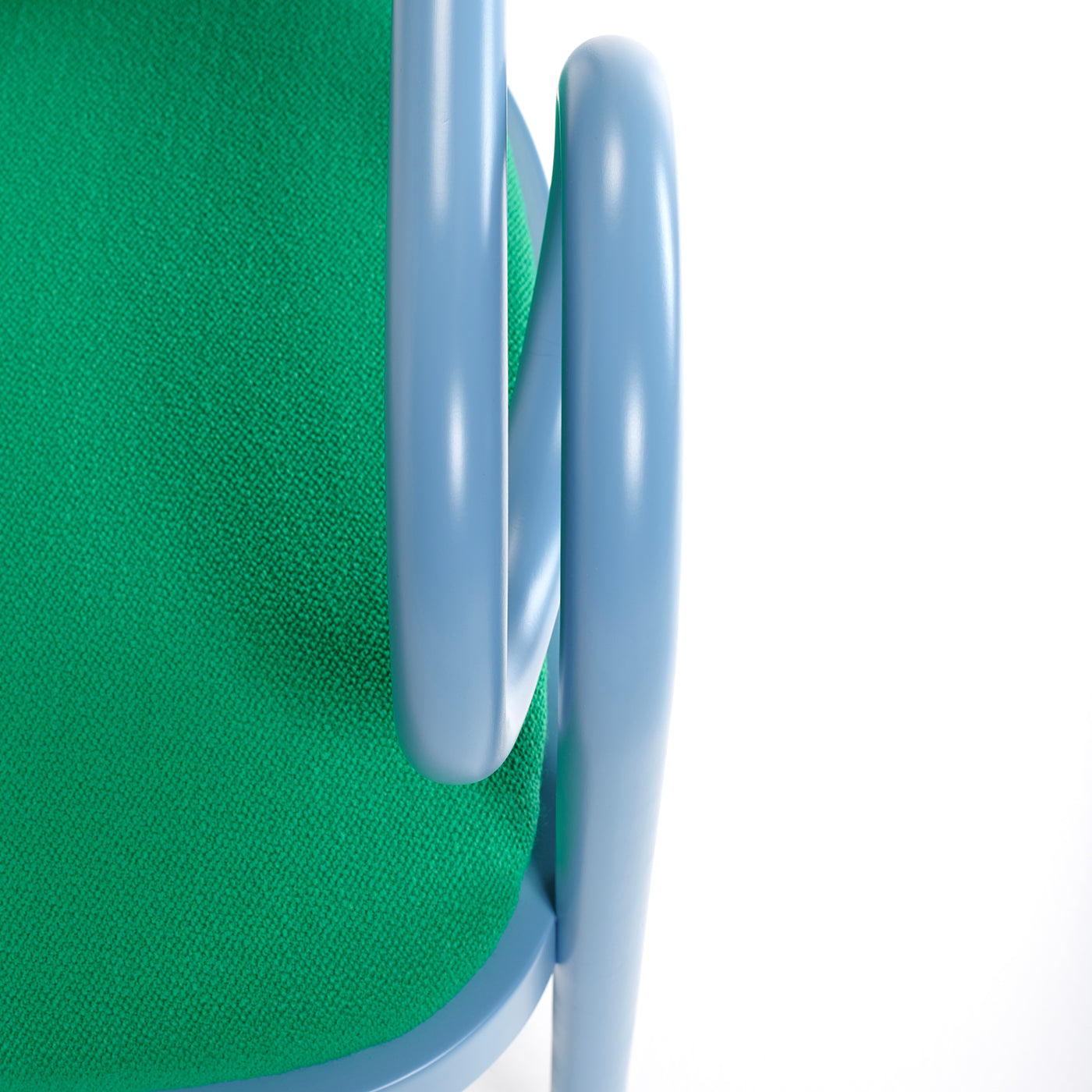 Loop Green & Light Blue Chair by India Mahdavi Gebrüder Thonet Vienna ...