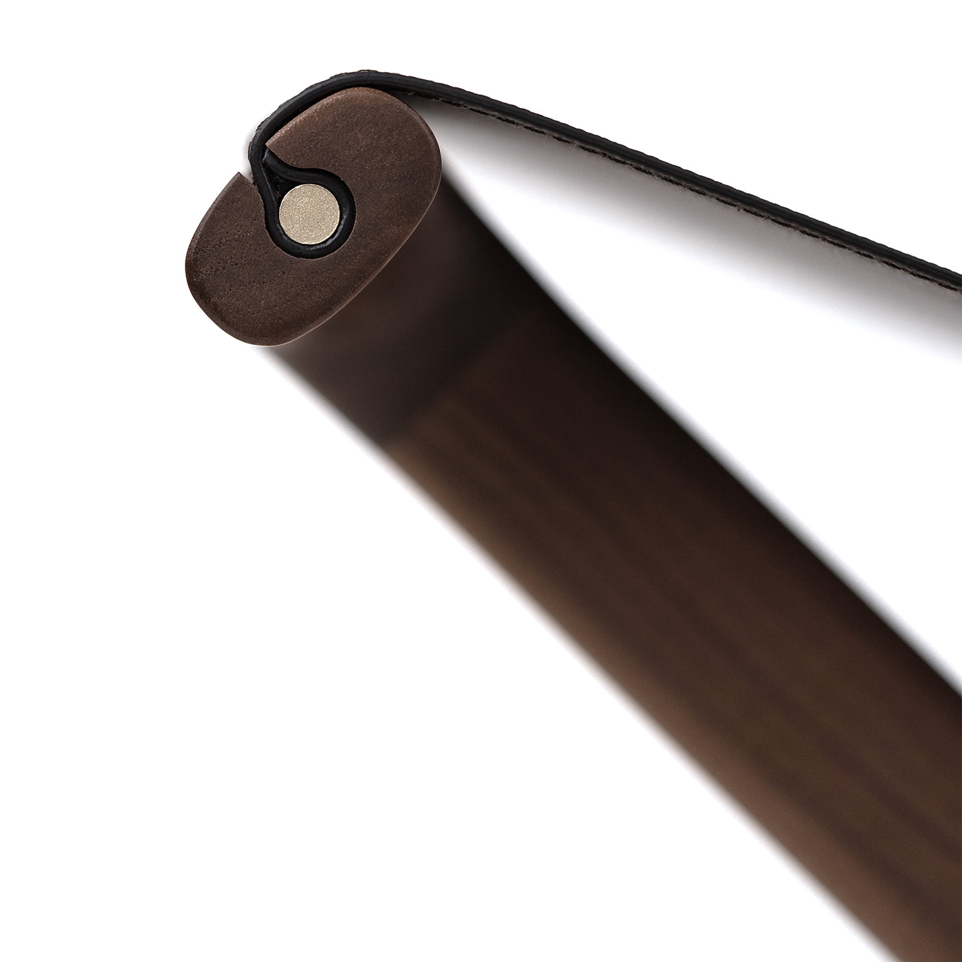 Chelsea Solid Walnut Folding Stool Pinetti | Artemest