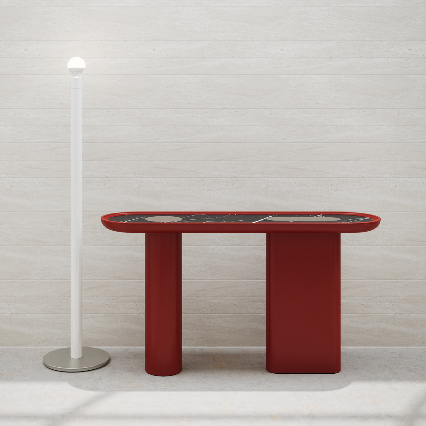 Creta Coral Red Console Ultramobili | Artemest