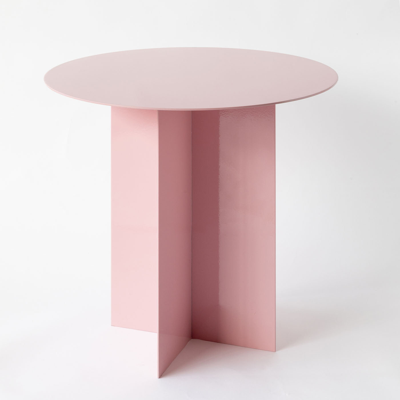 Across Small Pink Side Table Secondome Edizioni | Artemest
