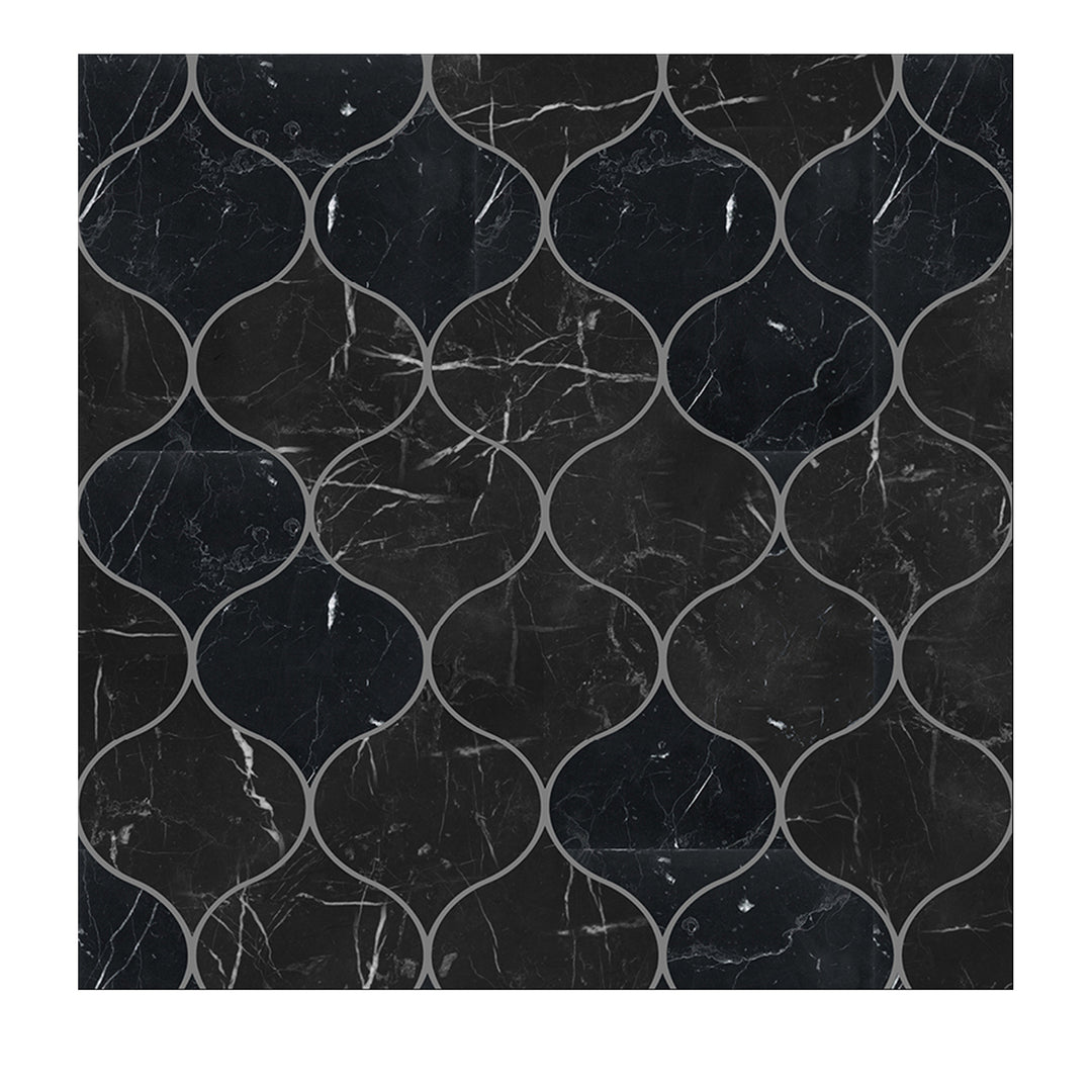Elite 16 Black Marquina Marble Flooring Devon&Devon | Artemest