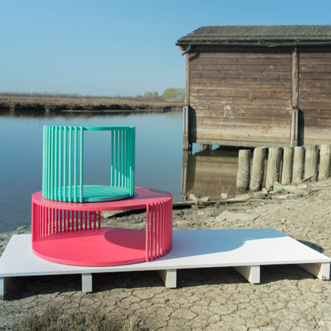 Palafitte Large Red Durmast Coffee Table Medulum | Artemest